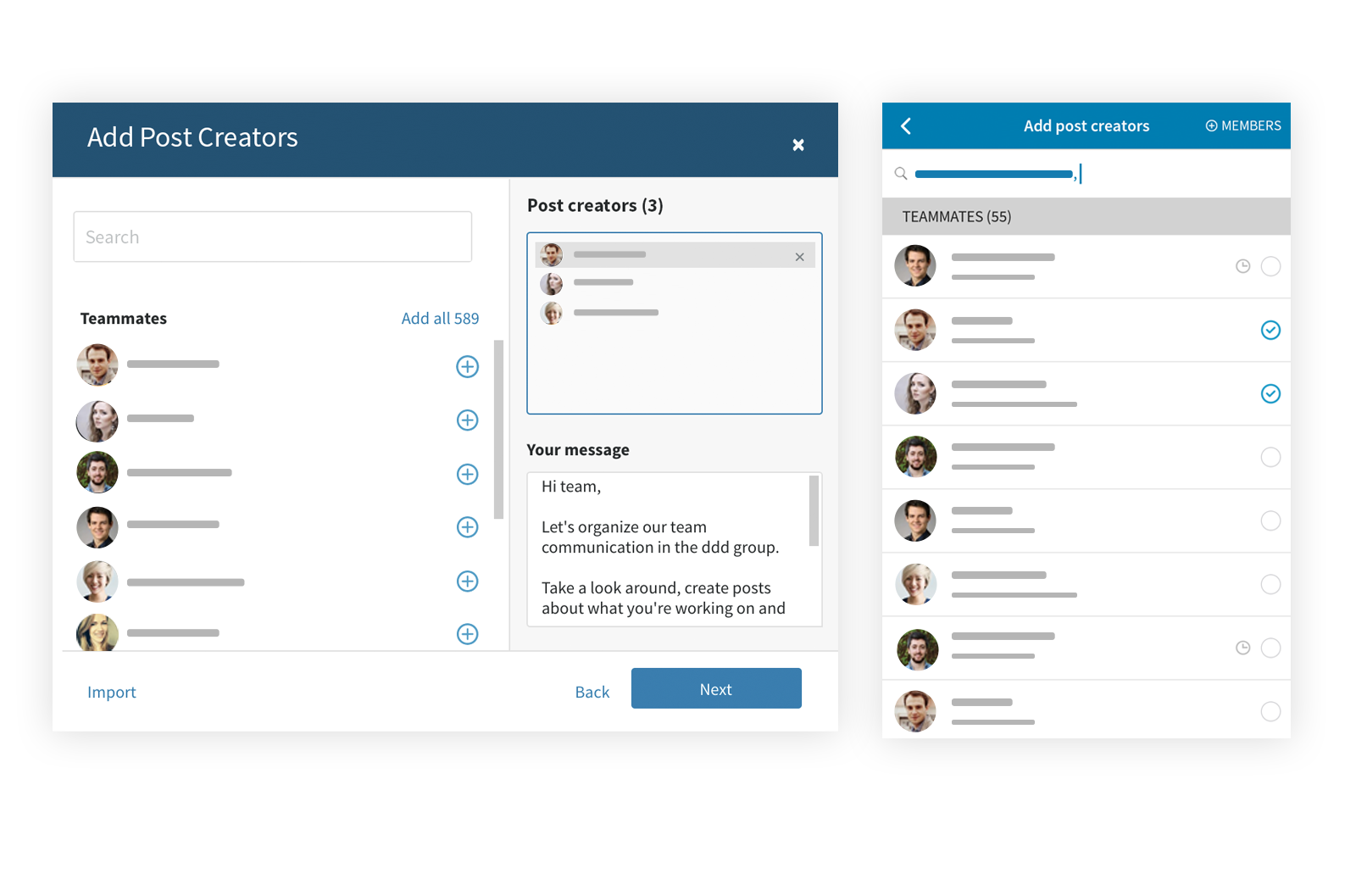 New Options for Groups: Selected Post Creators and Restrict Leave Group